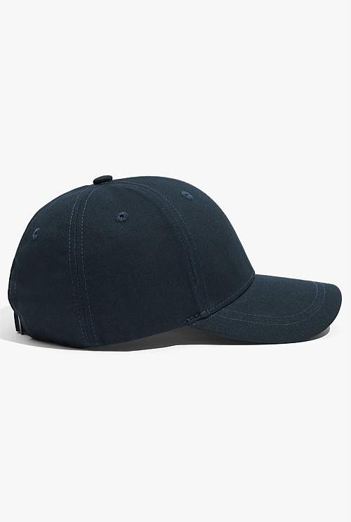 Navy Tech Cap - Natural Fibres | Country Road