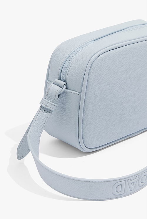 Pale Blue Strap Detail Crossbody Bag - Bags | Country Road