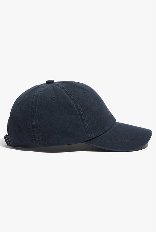 Washed Navy Relaxed Cap - Hats & Scarves | Country Road
