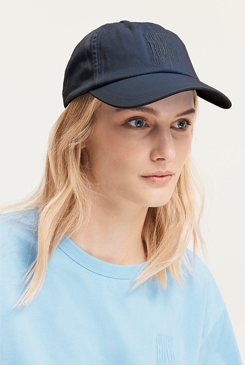 Navy Country Road Logo Cap - Hats, Scarves & Gloves | Country Road
