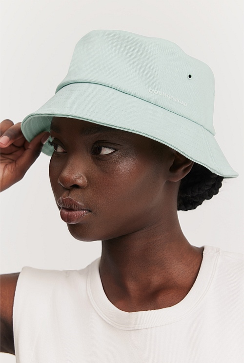 Seafoam Modern Logo Bucket Hat - Hats, Scarves & Gloves | Country Road