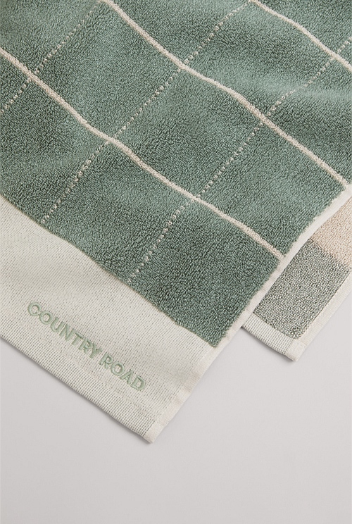 Spruce Kiko Australian Cotton Bath Sheet - Towels & Mats | Country Road