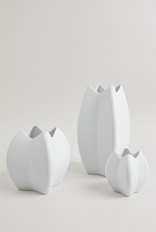 Snow Sia Medium Vase - Vases | Country Road
