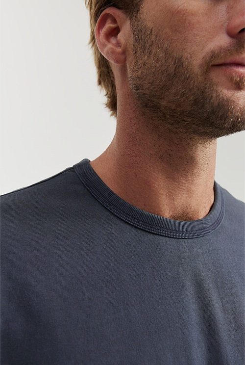Navy Vintage Wash T-Shirt - T-Shirts | Country Road
