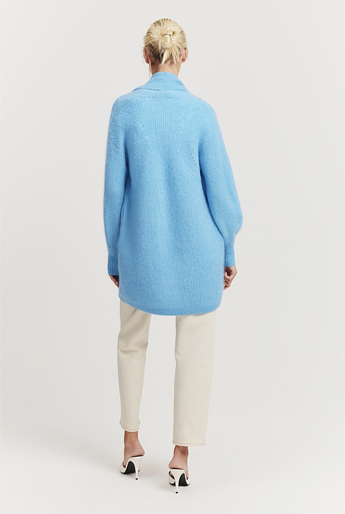 Iceberg Marle Brushed Cardigan - Knitwear | Country Road