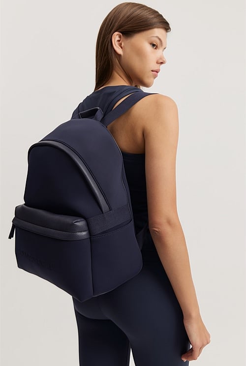 Navy Neoprene Backpack - Bags | Country Road