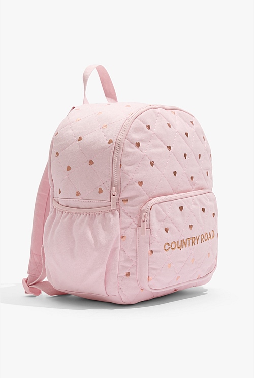 Pink Tint Heart Backpack - Accessories | Country Road