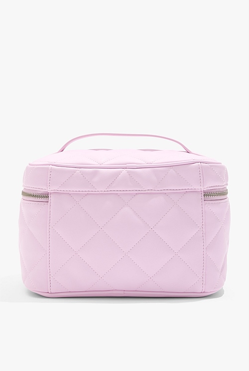 Peony Quilted Large Cosmetic Case - Bags | Country Road