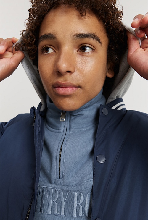 Teen Recycled Polyester Sweat Hooded Jacket - Jackets & Coats | Country ...