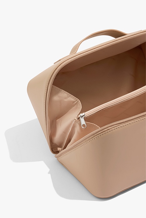 Nougat Large Convertible Cosmetic Case - Bags | Country Road