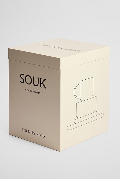 Natural Souk 16-Piece Dining Set - Kitchen & Dining | Country Road