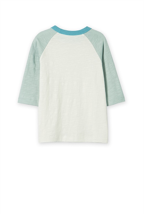 Blue Baseball Tee - T-Shirts | Country Road