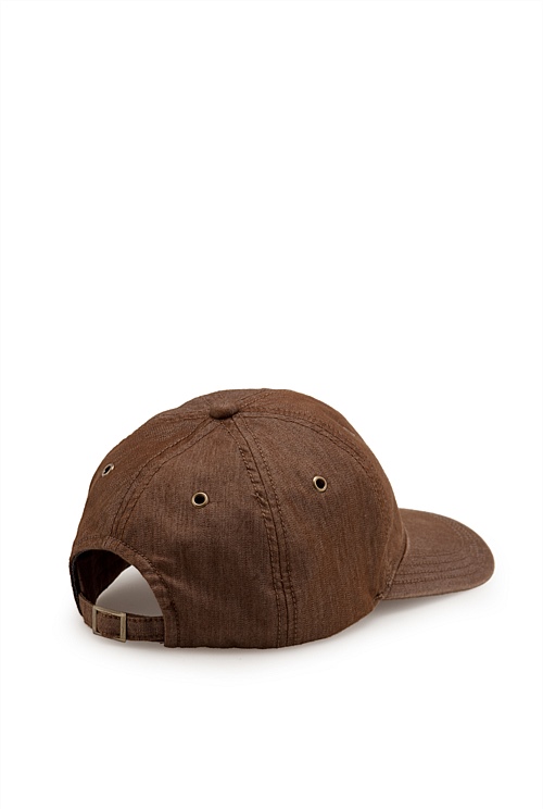 Rust Brown Coloured Baseball Hat - Accessories | Country Road