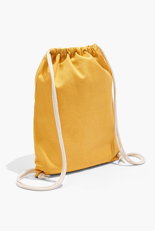 Yellow Drawstring Bag - Accessories | Country Road