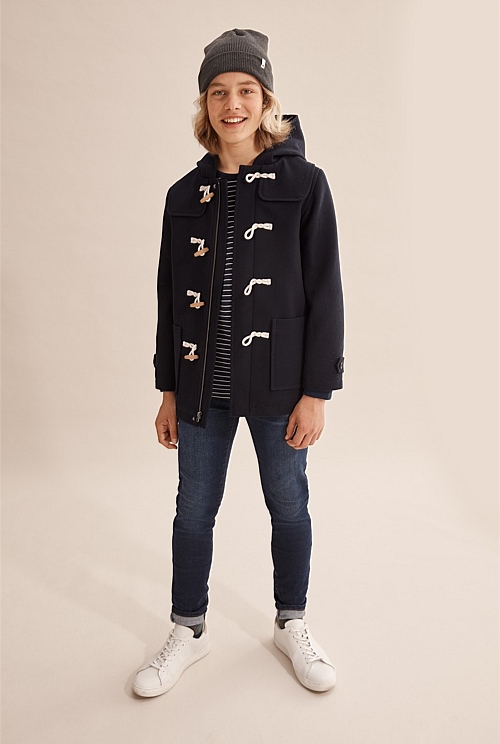 Teen Melton Coat - Jackets & Coats | Country Road