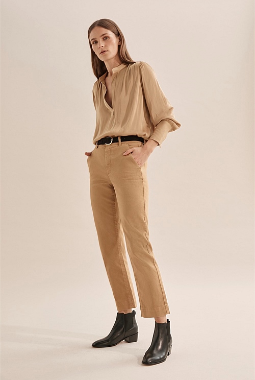 Black Leather Robyn Boot - Boots | Country Road